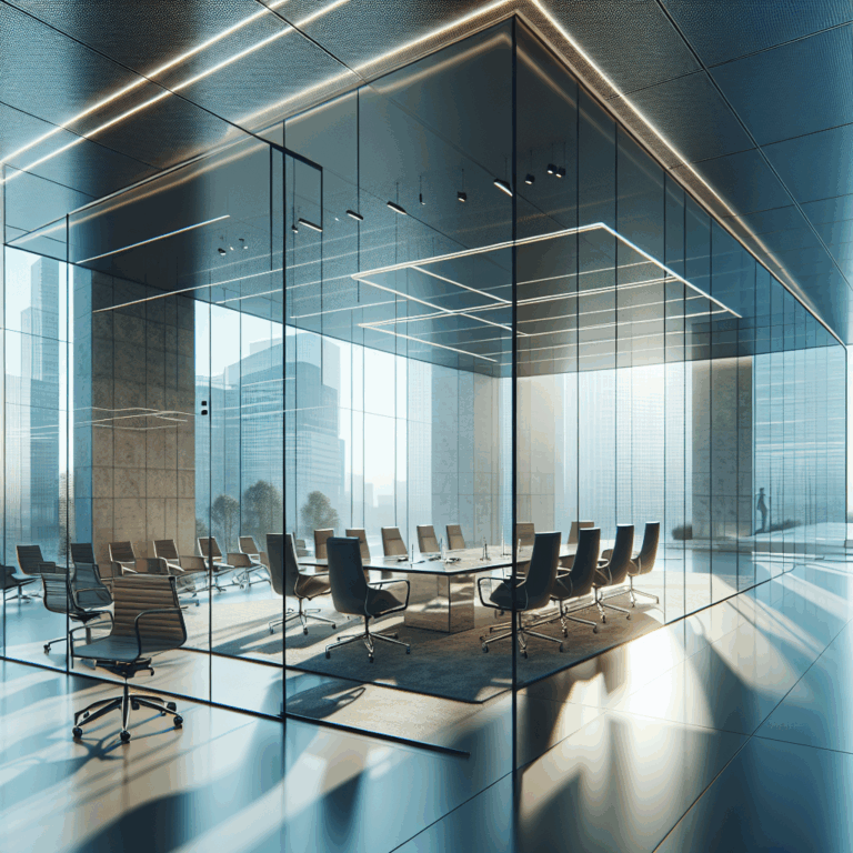 Glass conference room design and installation in 89134 | Glass and ...